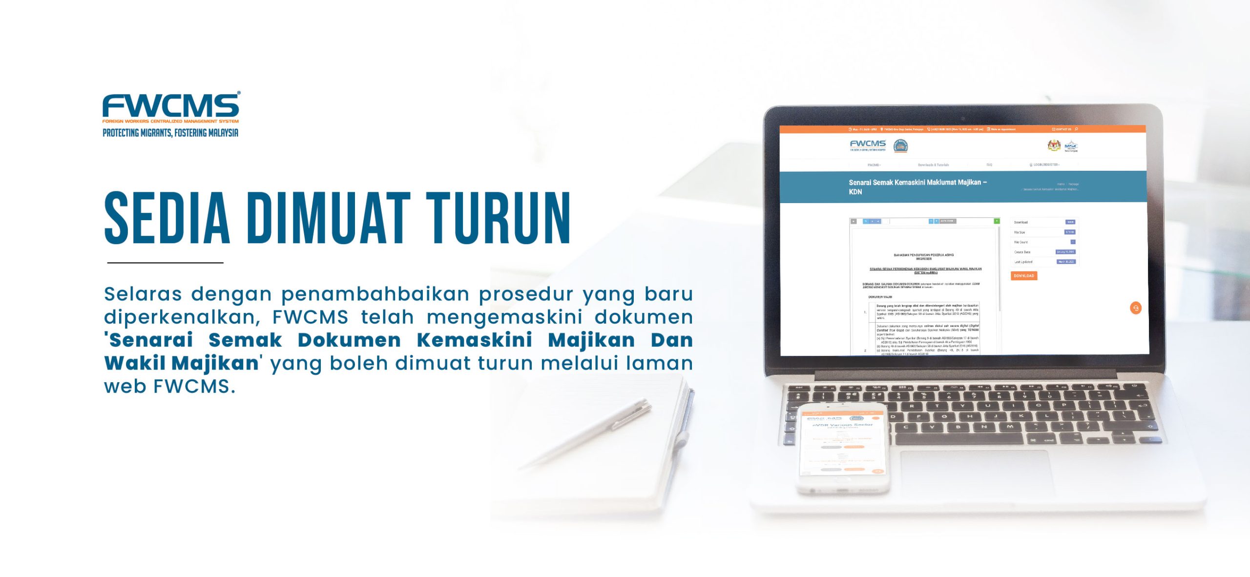FWCMS® – Foreign Workers Centralized Management System